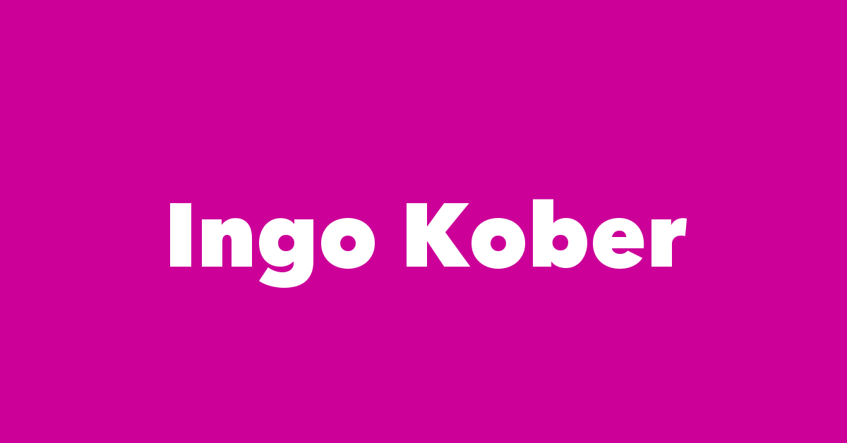 Ingo Kober - Spouse, Children, Birthday & More