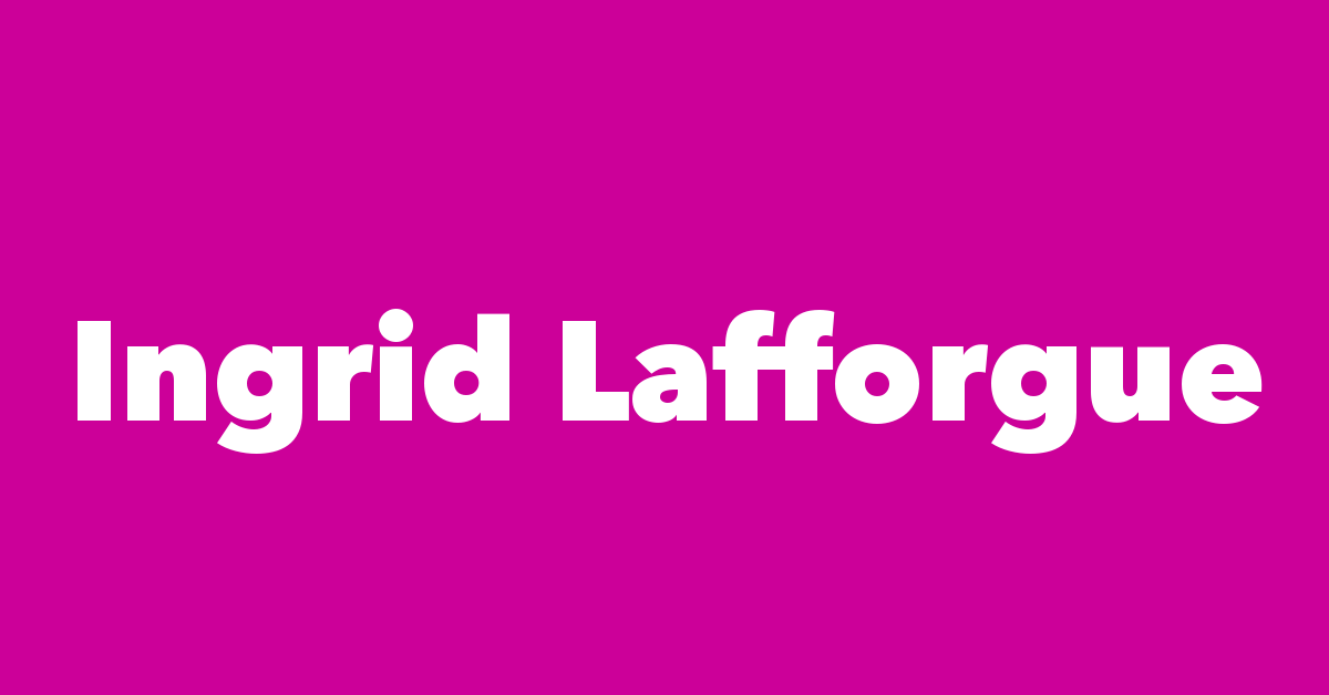 Ingrid Lafforgue - Spouse, Children, Birthday & More