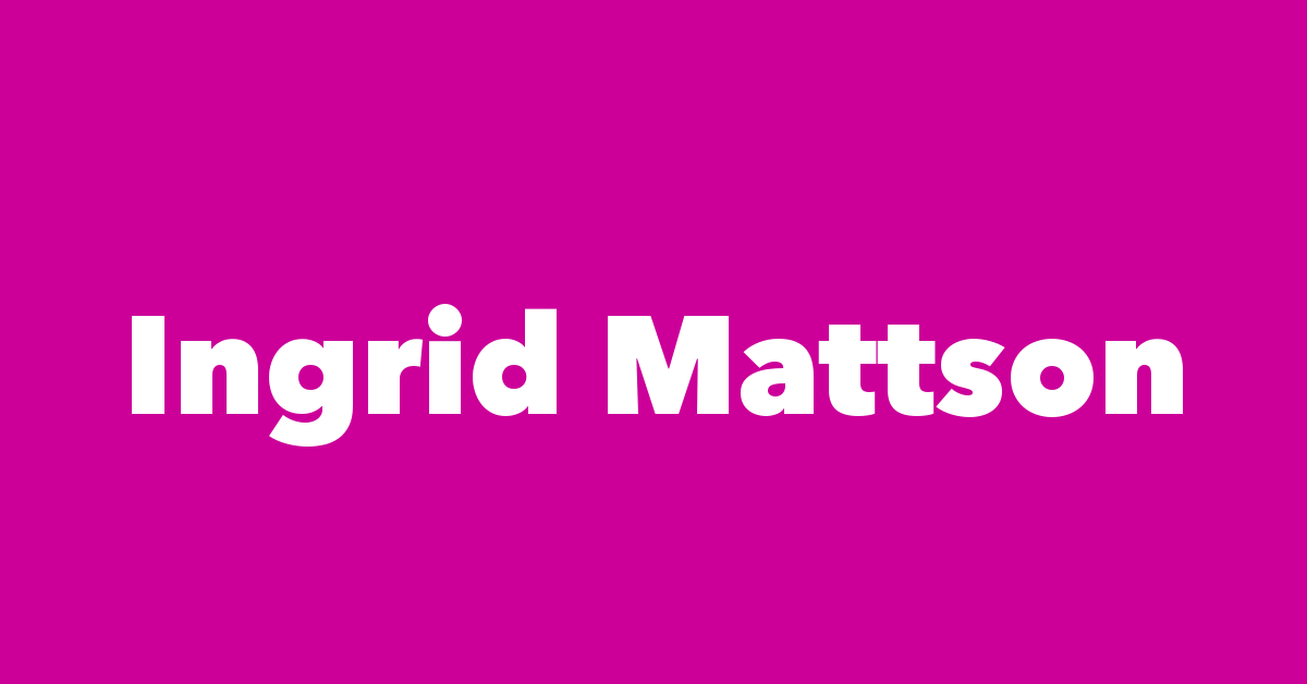 Ingrid Mattson - Spouse, Children, Birthday & More