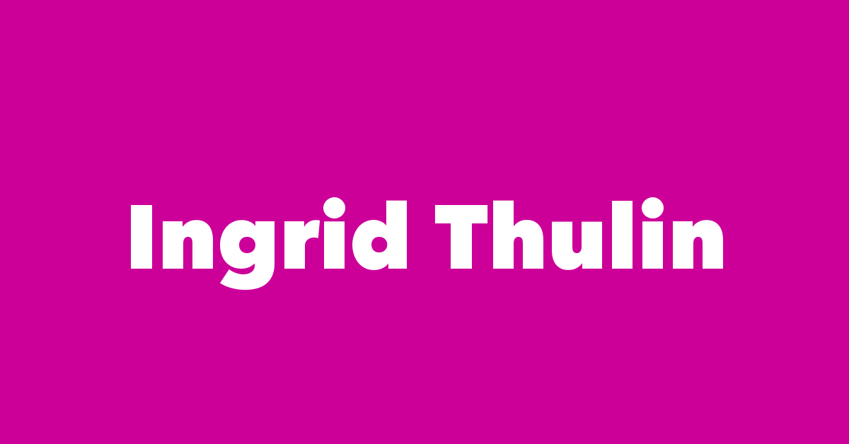 Ingrid Thulin - Spouse, Children, Birthday & More