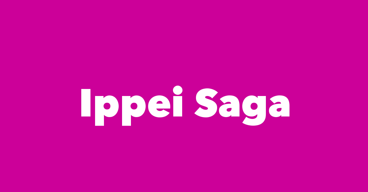 Ippei Saga - Spouse, Children, Birthday & More