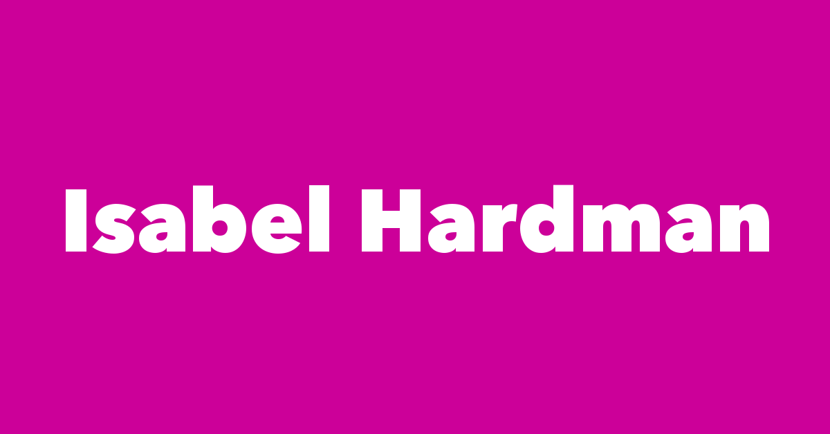 Isabel Hardman - Spouse, Children, Birthday & More