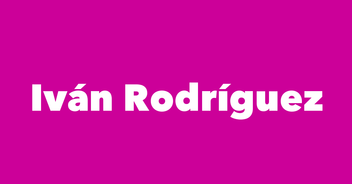 Iván Rodríguez - Spouse, Children, Birthday & More