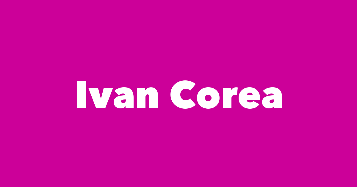 Ivan Corea - Spouse, Children, Birthday & More