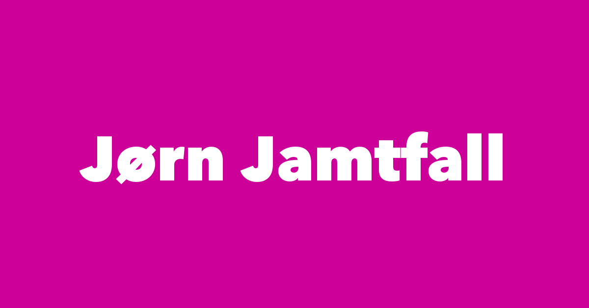 Jørn Jamtfall - Spouse, Children, Birthday & More