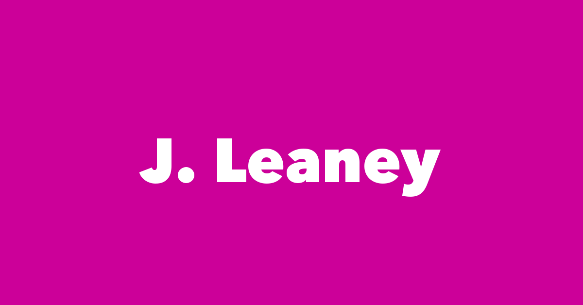 J. Leaney - Spouse, Children, Birthday & More