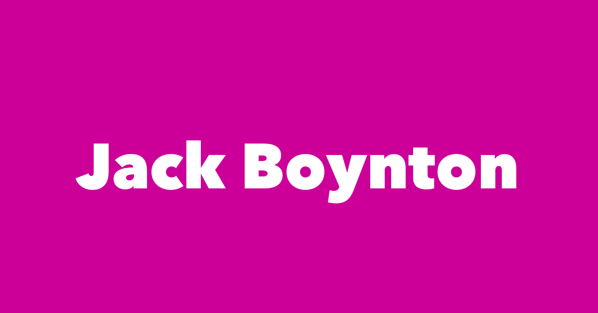 Jack Boynton - Spouse, Children, Birthday & More