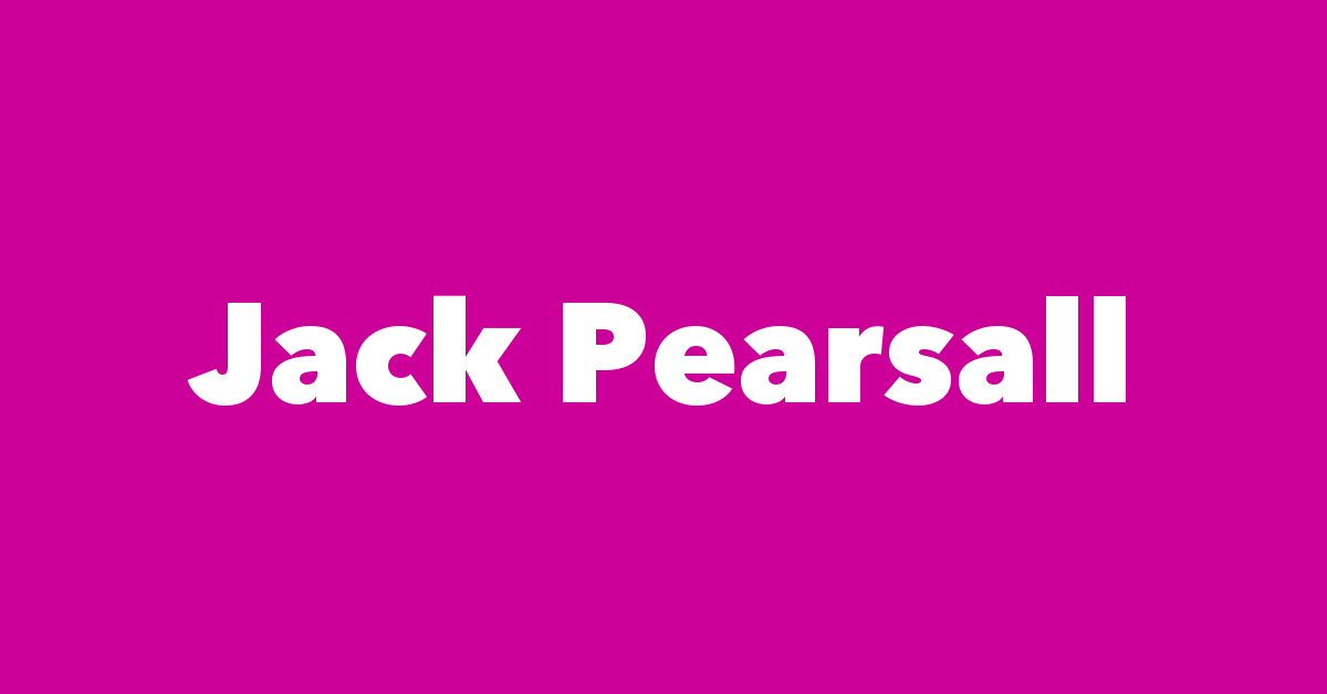 Jack Pearsall - Spouse, Children, Birthday & More