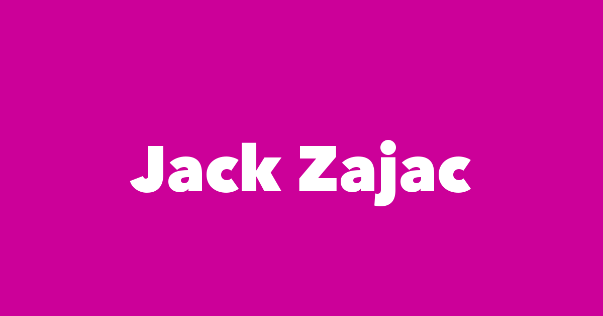 Jack Zajac - Spouse, Children, Birthday & More
