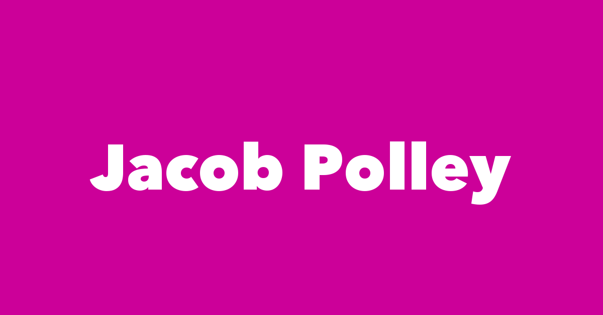 Jacob Polley - Spouse, Children, Birthday & More
