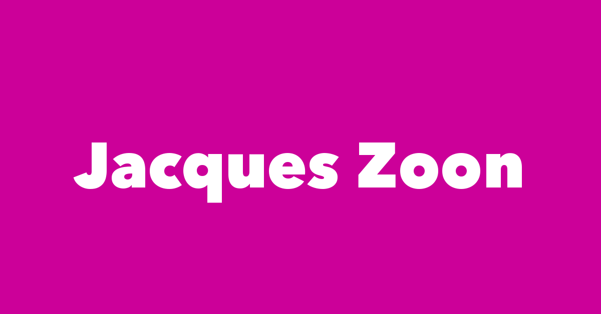 Jacques Zoon - Spouse, Children, Birthday & More