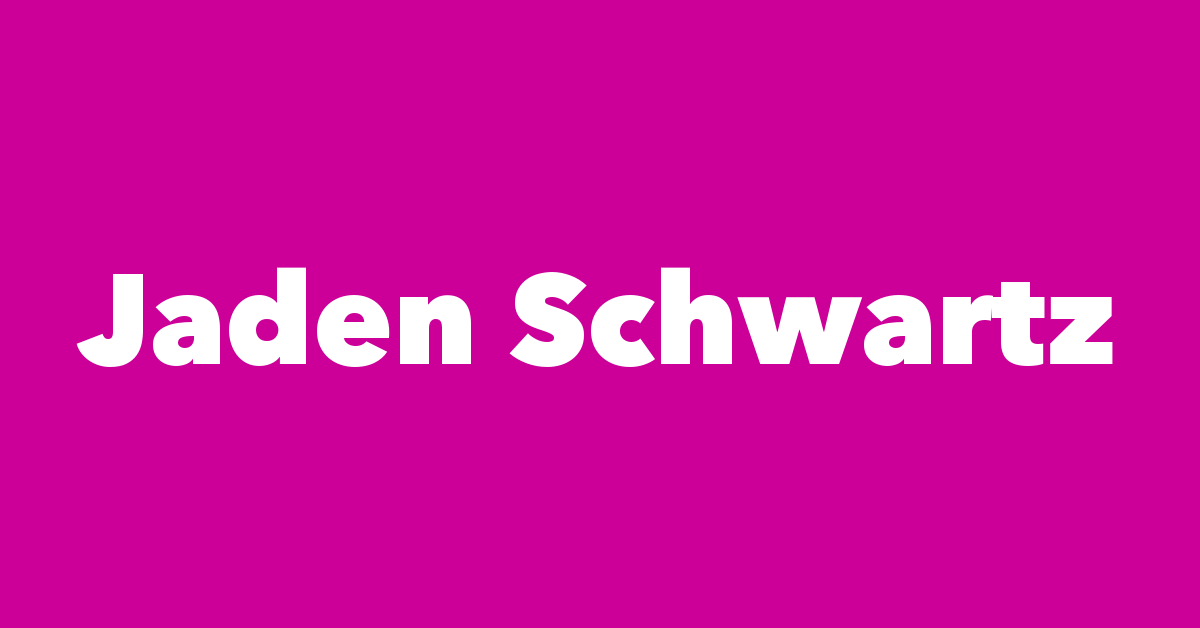 Jaden Schwartz - Spouse, Children, Birthday & More