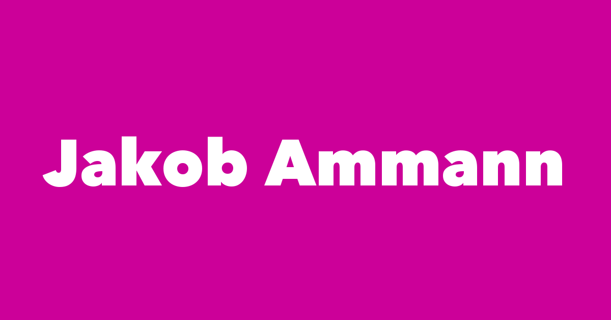 Jakob Ammann - Spouse, Children, Birthday & More
