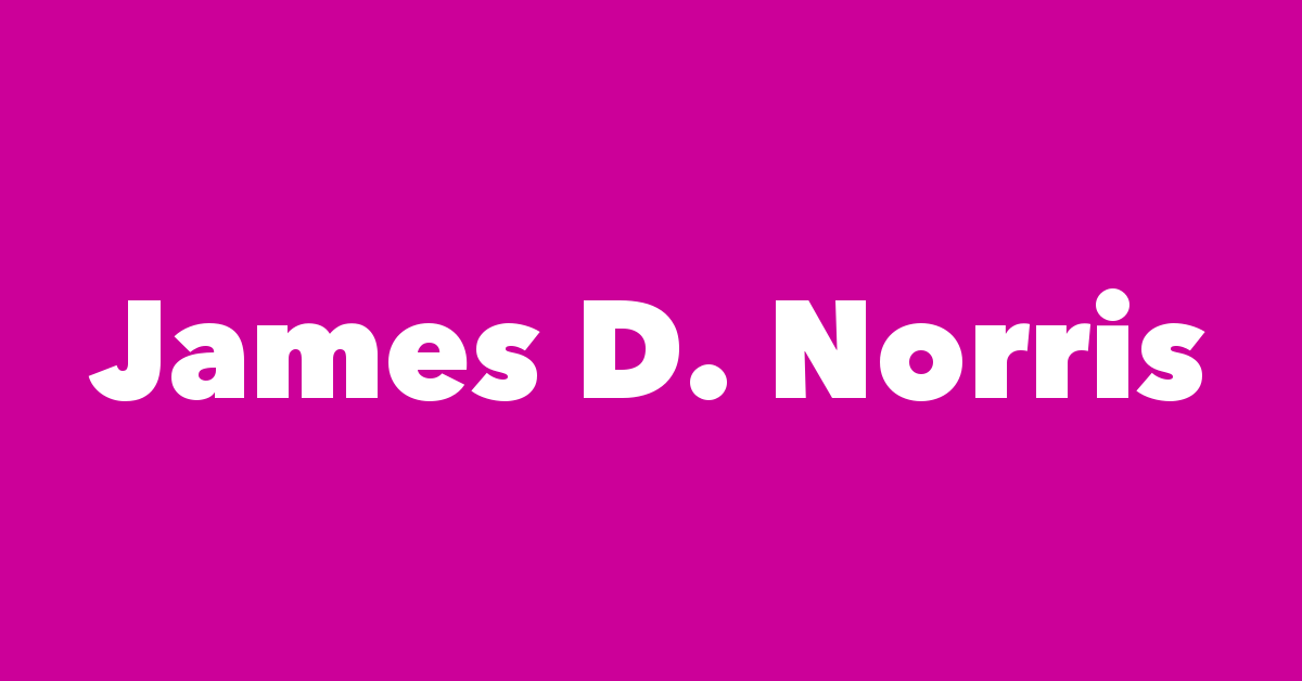 James D. Norris - Spouse, Children, Birthday & More