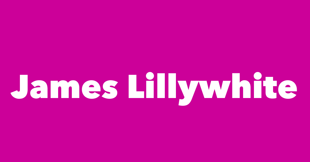 James Lillywhite - Spouse, Children, Birthday & More