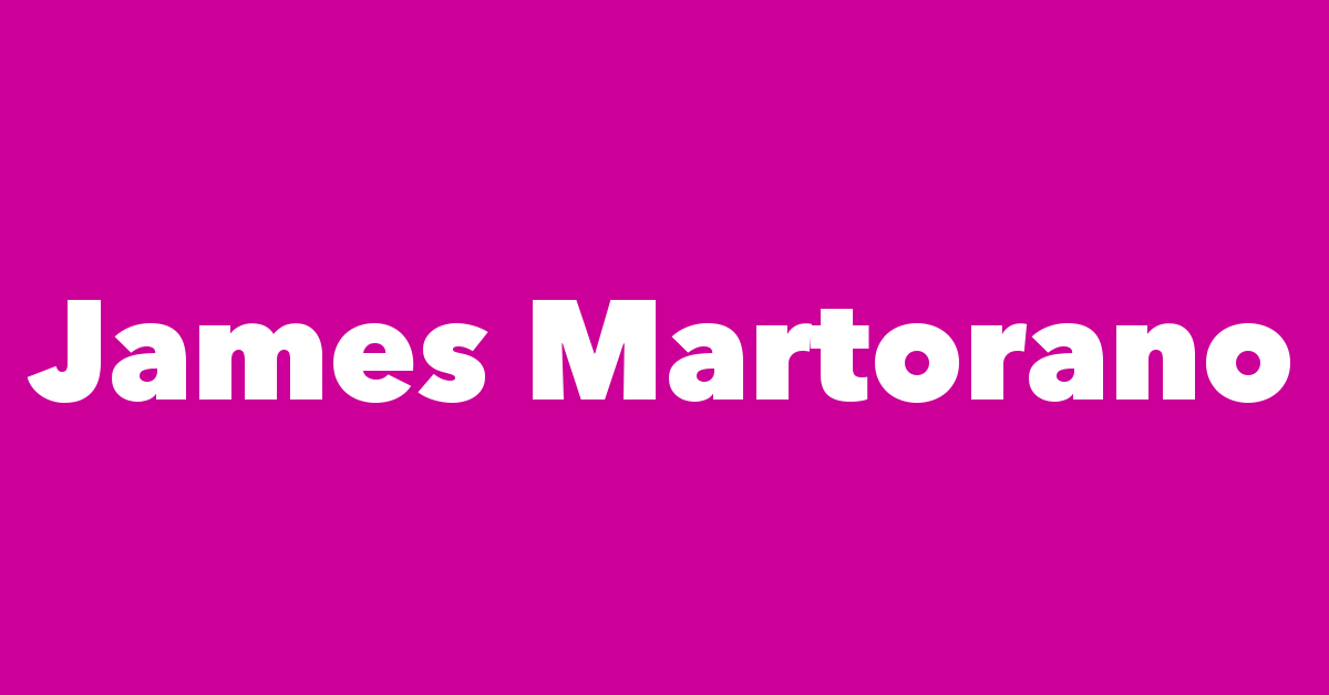 James Martorano - Spouse, Children, Birthday & More
