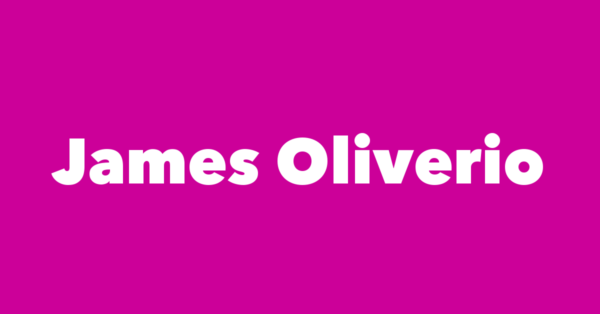 James Oliverio - Spouse, Children, Birthday & More