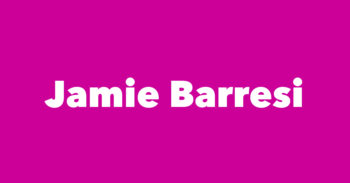 Jamie Barresi - Spouse, Children, Birthday & More