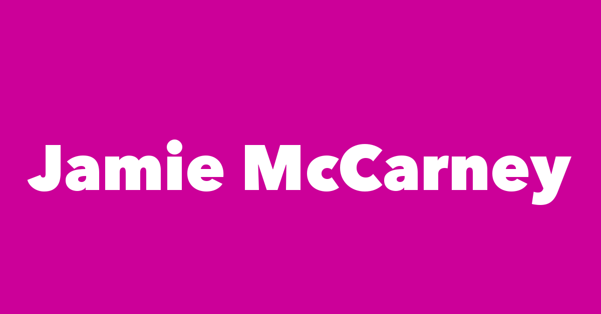 Jamie McCarney - Spouse, Children, Birthday & More