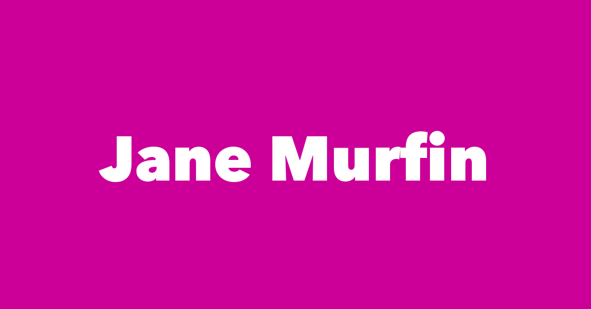 Jane Murfin - Spouse, Children, Birthday & More