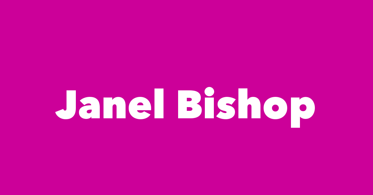 Janel Bishop - Spouse, Children, Birthday & More