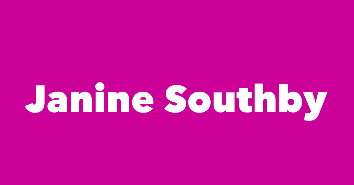Janine Southby - Spouse, Children, Birthday & More