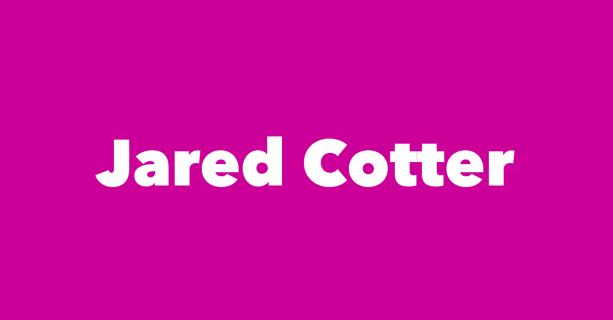 Jared Cotter - Spouse, Children, Birthday & More