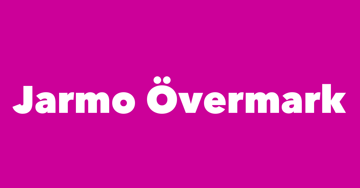 Jarmo Övermark - Spouse, Children, Birthday & More
