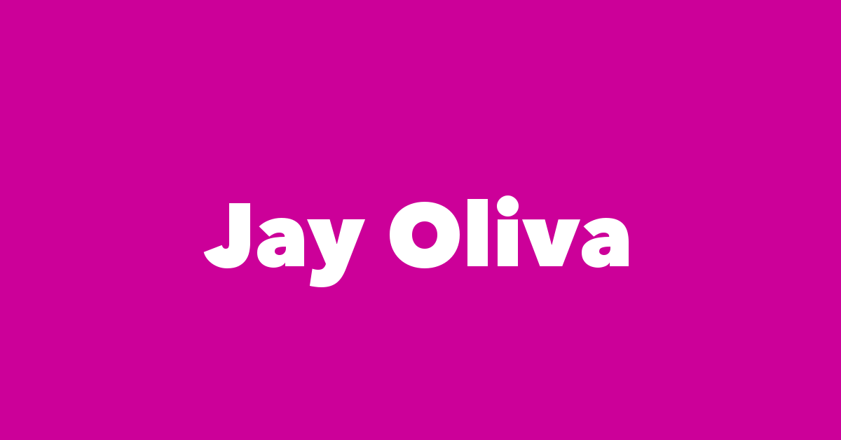 Jay Oliva - Spouse, Children, Birthday & More
