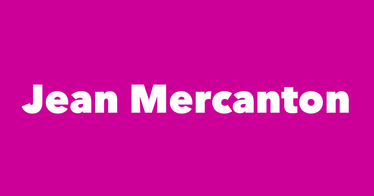 Jean Mercanton - Spouse, Children, Birthday & More