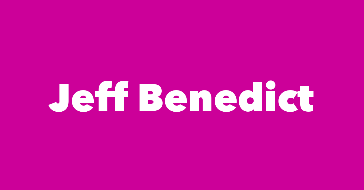 Jeff Benedict - Spouse, Children, Birthday & More