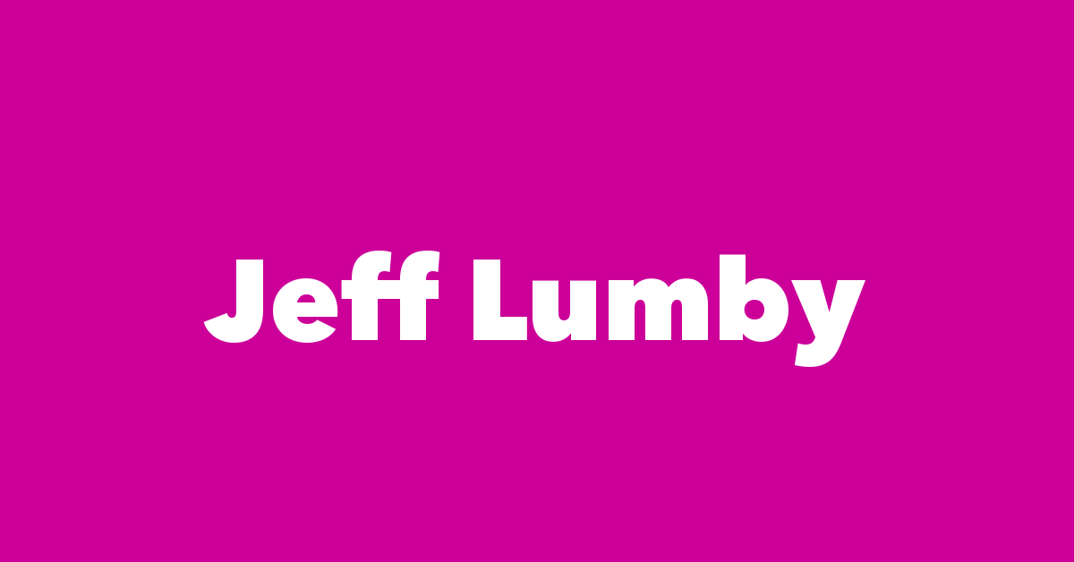 Jeff Lumby - Spouse, Children, Birthday & More
