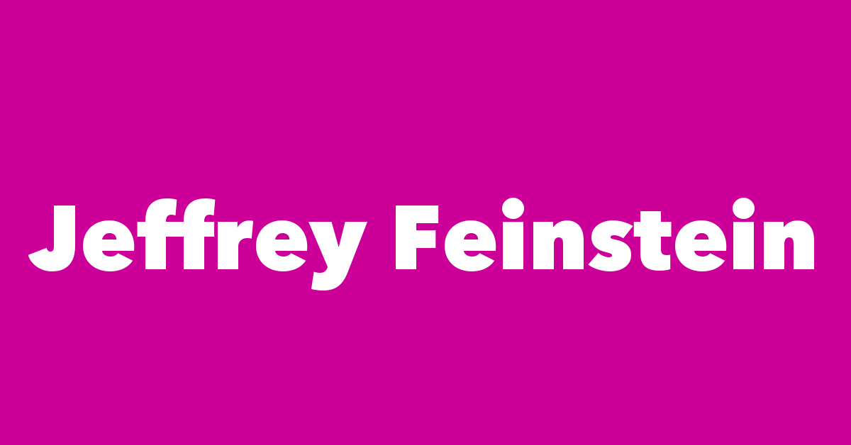 Jeffrey Feinstein - Spouse, Children, Birthday & More