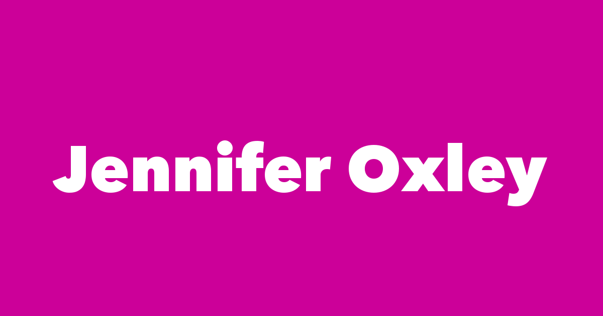 Jennifer Oxley - Spouse, Children, Birthday & More