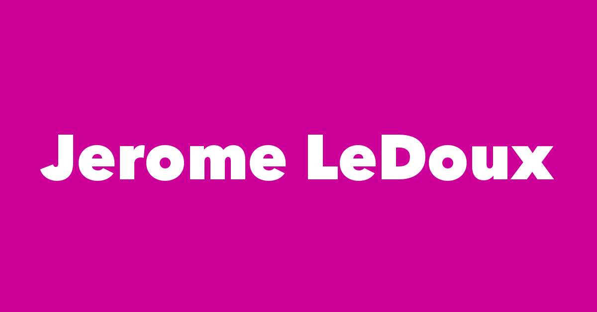Jerome LeDoux - Spouse, Children, Birthday & More