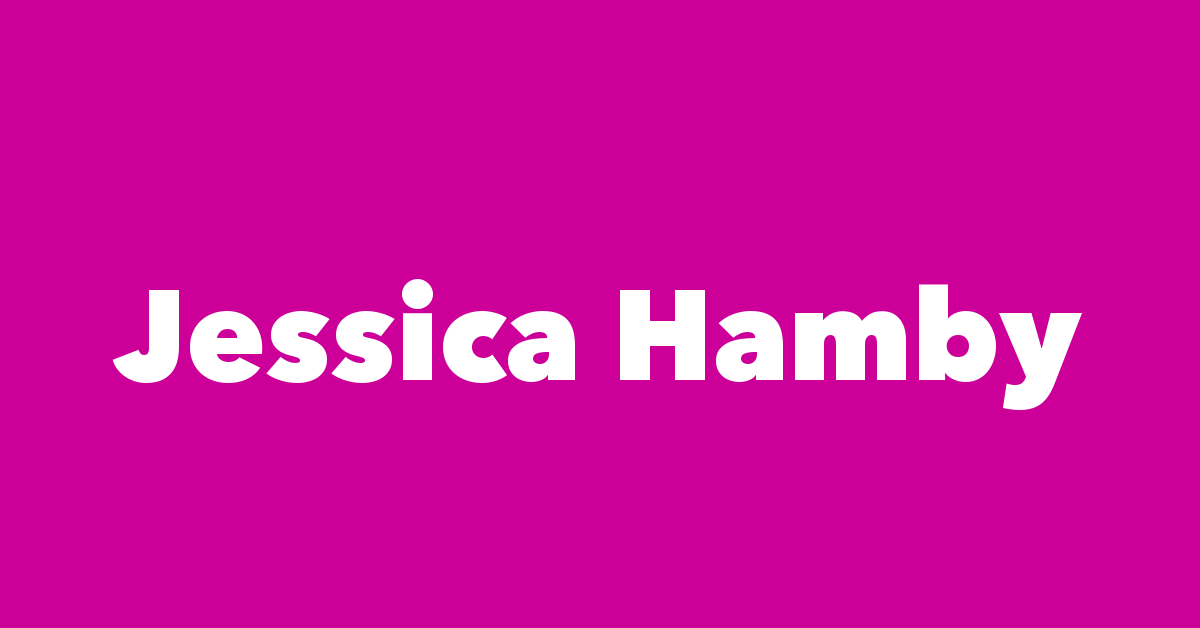 Jessica Hamby - Spouse, Children, Birthday & More