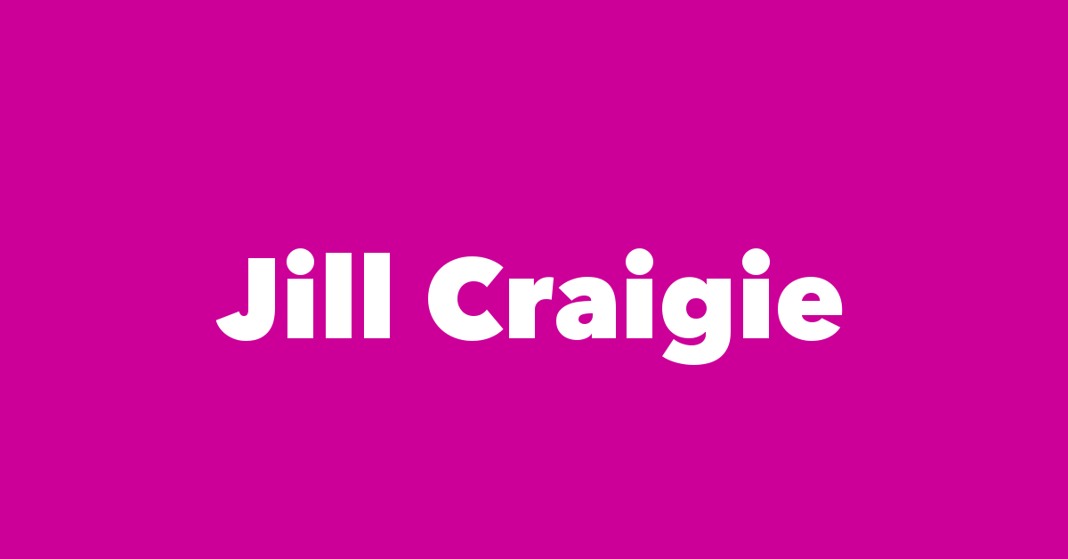Jill Craigie - Spouse, Children, Birthday & More