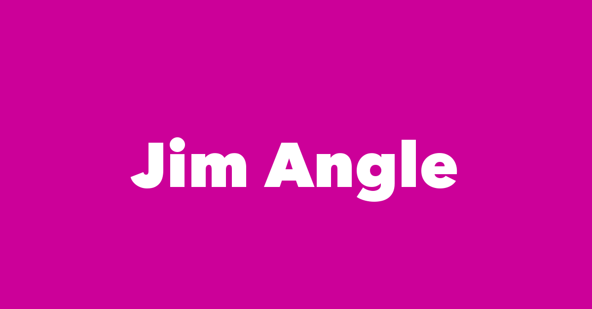 Jim Angle - Spouse, Children, Birthday & More
