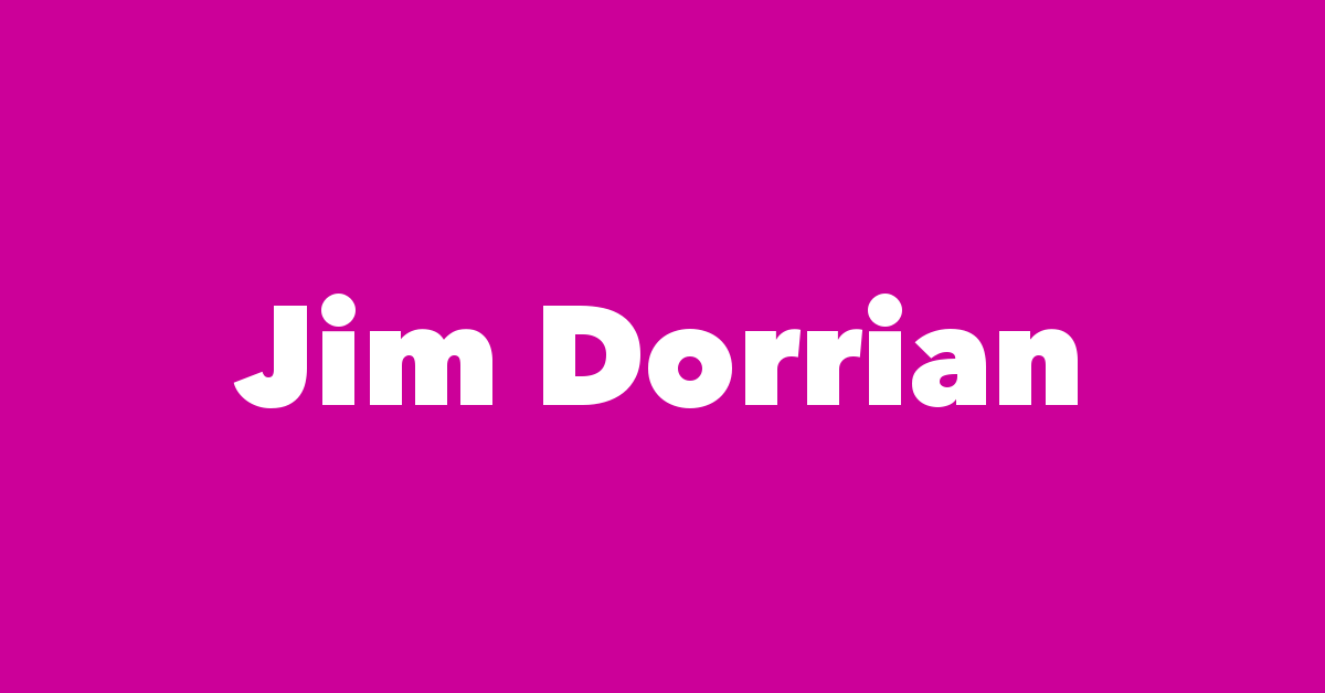 Jim Dorrian - Spouse, Children, Birthday & More