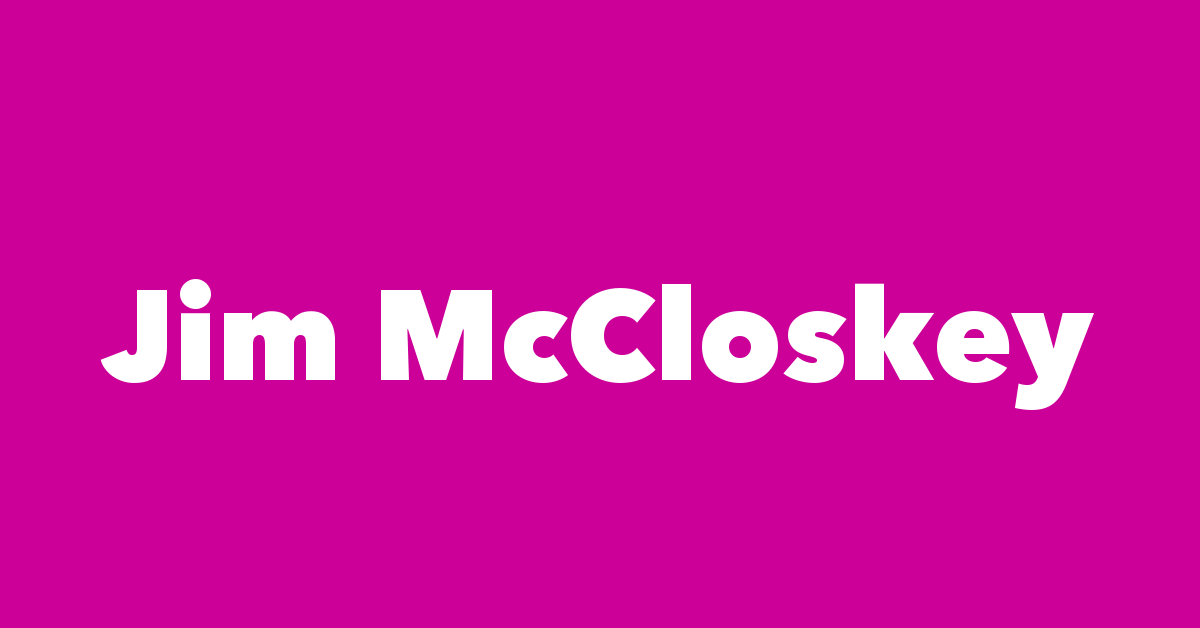 Jim McCloskey - Spouse, Children, Birthday & More