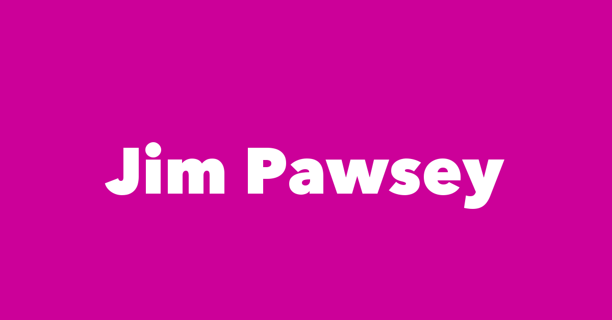 Jim Pawsey - Spouse, Children, Birthday & More