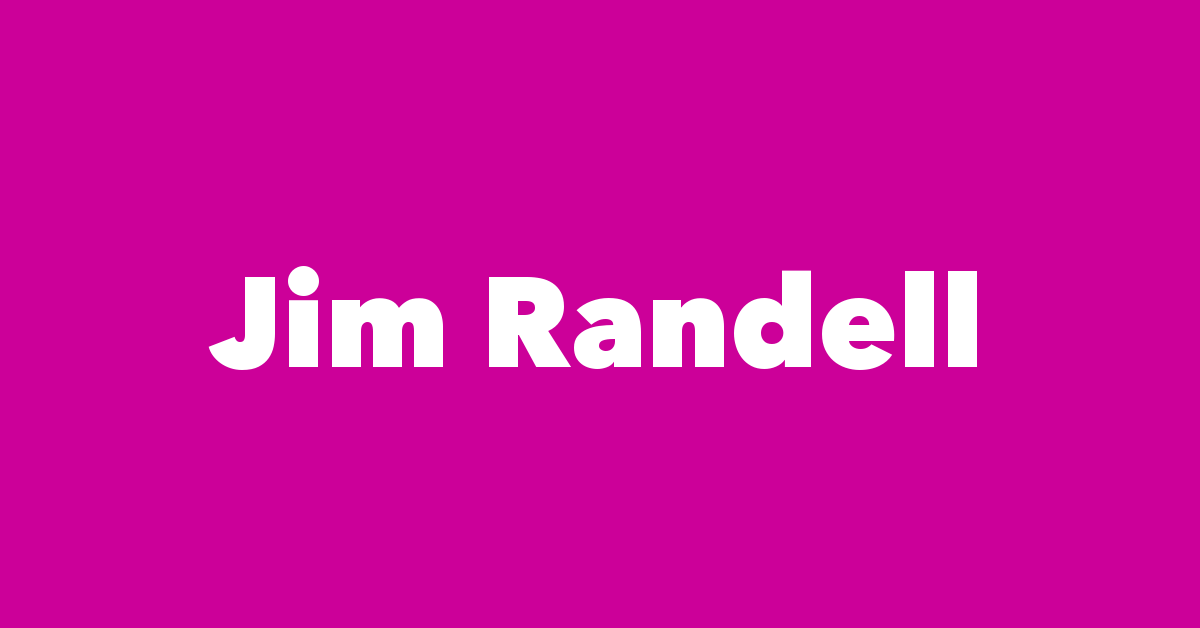 Jim Randell - Spouse, Children, Birthday & More