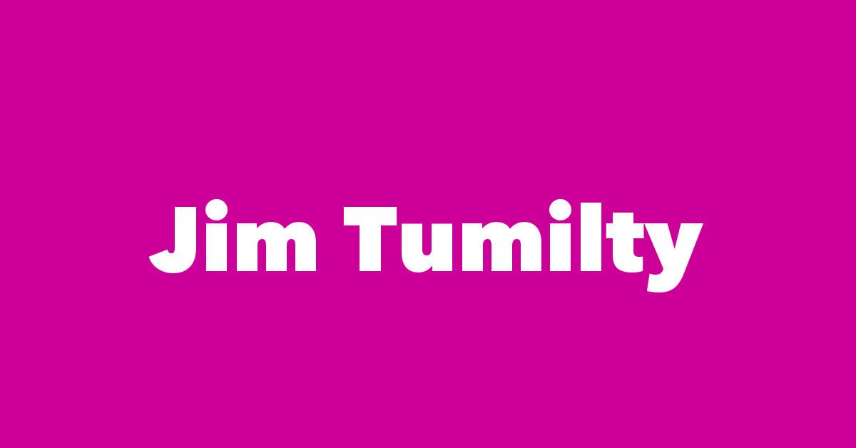 Jim Tumilty - Spouse, Children, Birthday & More
