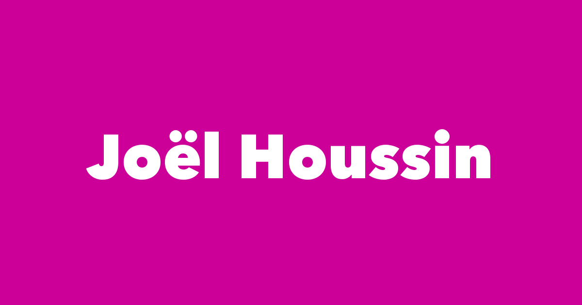 Joël Houssin - Spouse, Children, Birthday & More