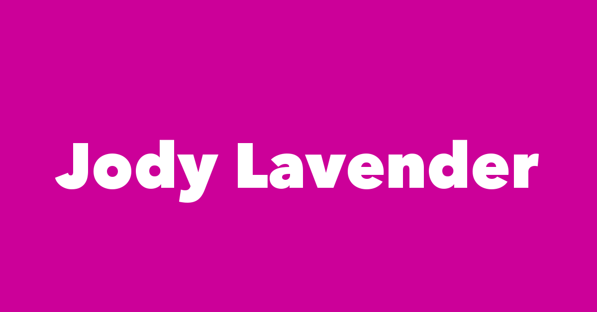 Jody Lavender - Spouse, Children, Birthday & More