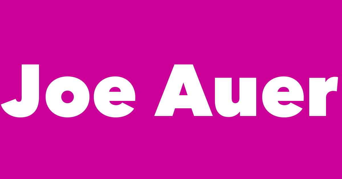 Joe Auer - Spouse, Children, Birthday & More