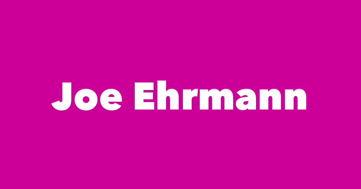 Joe Ehrmann - Spouse, Children, Birthday & More