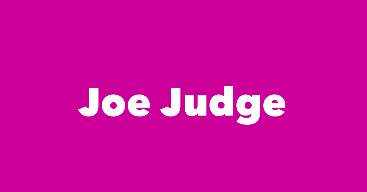 Joe Judge - Spouse, Children, Birthday & More