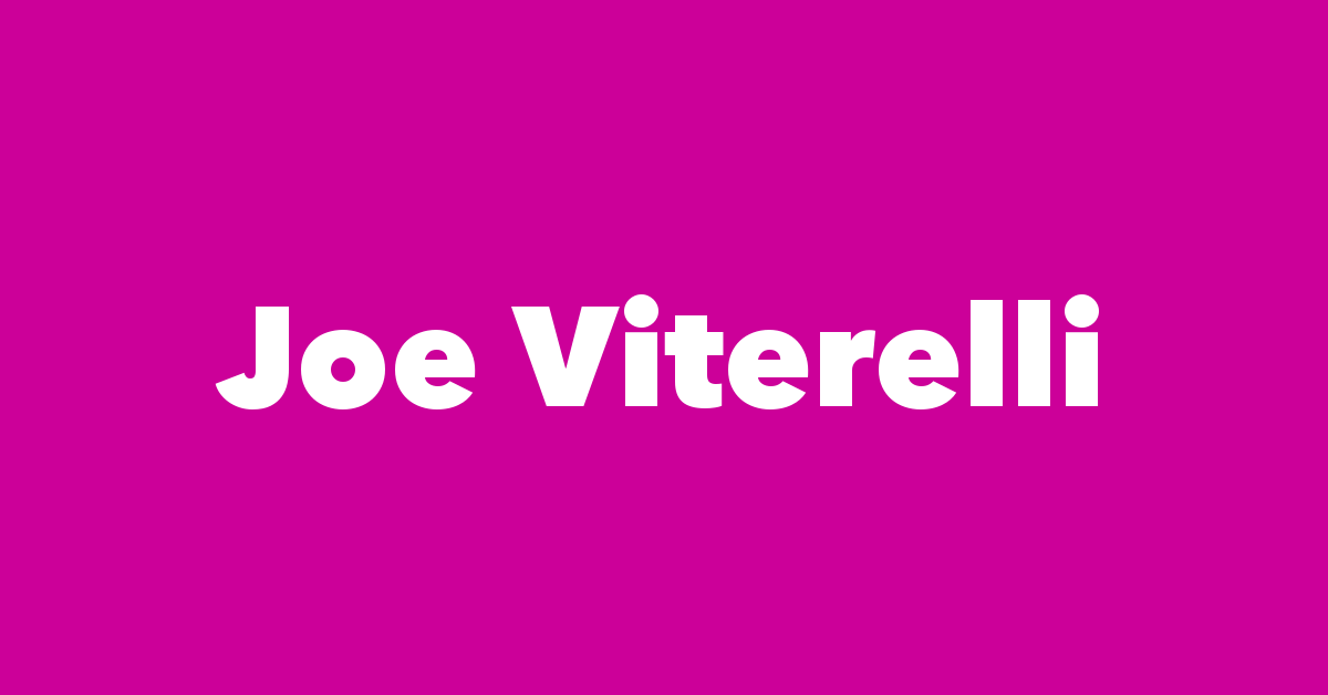 Joe Viterelli - Spouse, Children, Birthday & More