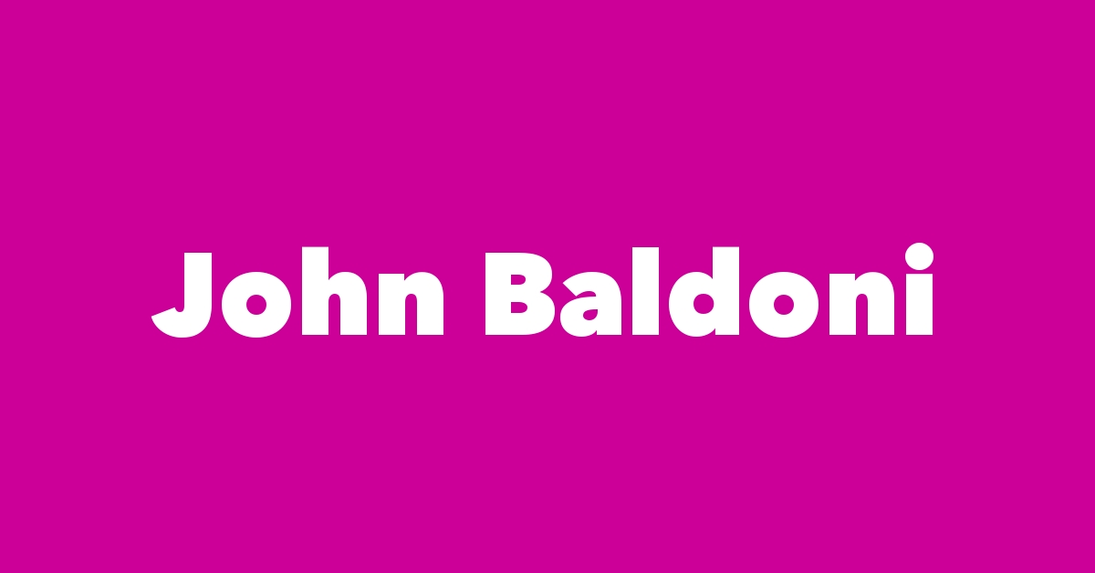 John Baldoni - Spouse, Children, Birthday & More